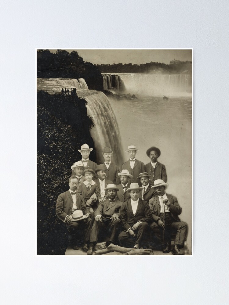 "Niagara Movement founders, 1905" Poster for Sale by fineearth | Redbubble