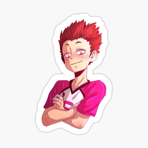 "Tendou Satori - Shiratorizawa Haikyuu" Sticker by liecross | Redbubble