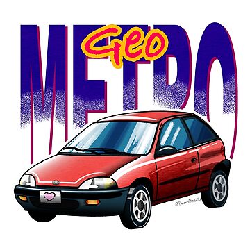 "Geo Metro (Chevrolet Metro)" Sticker for Sale by Buenos-Biscuits ...