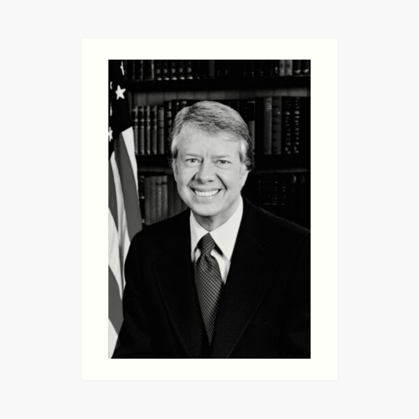 "President Jimmy Carter" Art Print for Sale by warishellstore | Redbubble