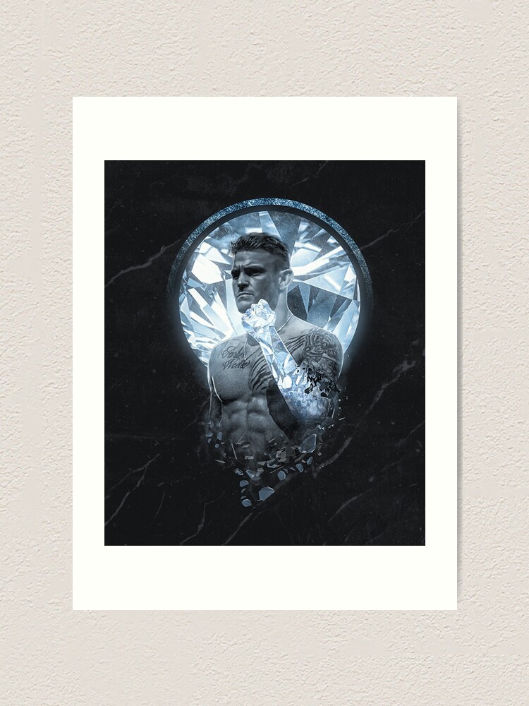 "Dustin "The Diamond" Poirier" Art Print by mikey2468 | Redbubble