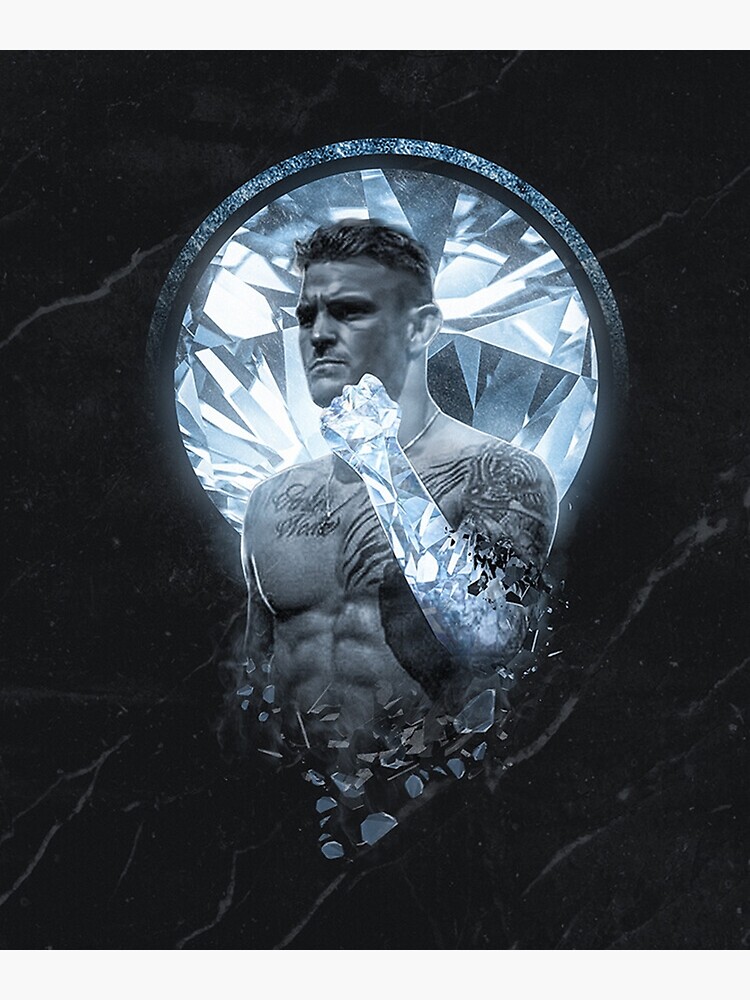 "Dustin "The Diamond" Poirier" Art Print by mikey2468 | Redbubble