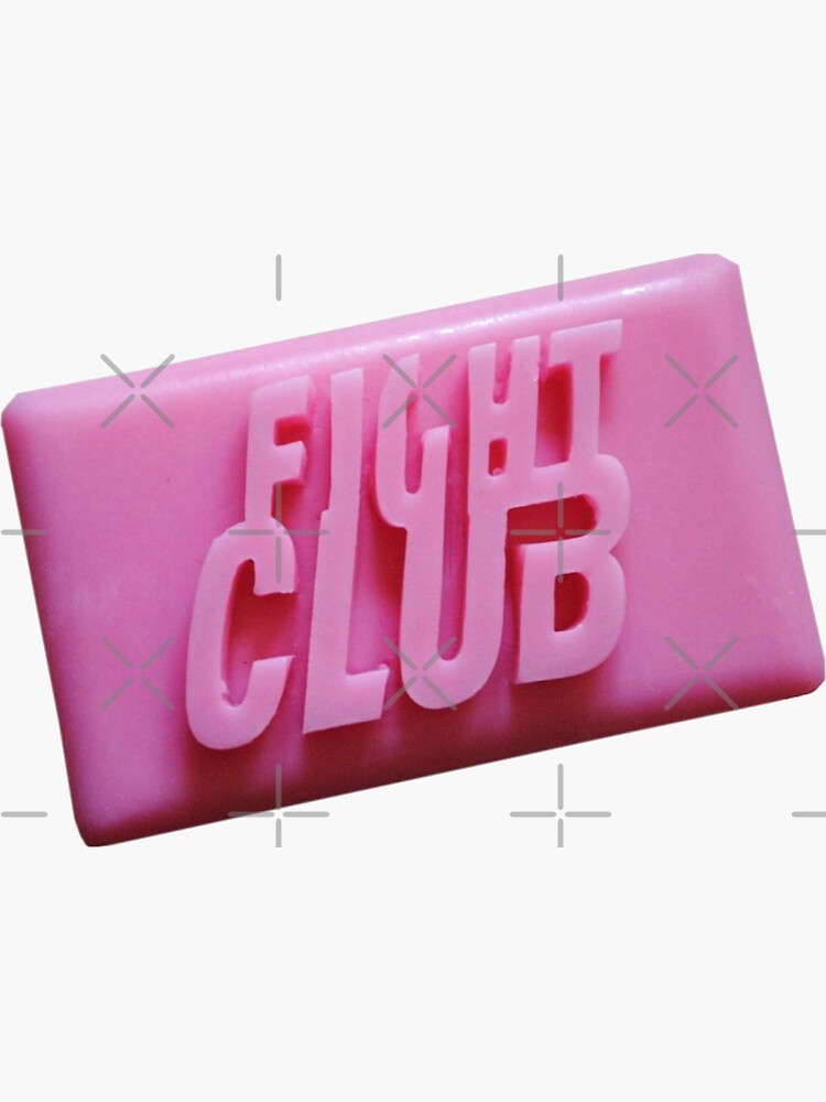 "Fight Club Soap Bar" Sticker for Sale by rola2507 | Redbubble