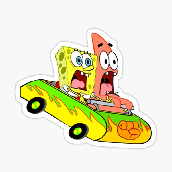 "Spongebob and Patrick" Sticker for Sale by Valariejg0 | Redbubble