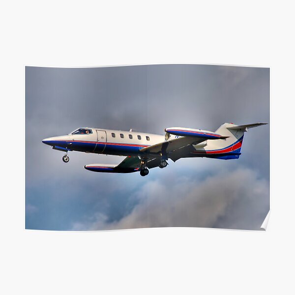 "Learjet" Poster by shutterrudder | Redbubble