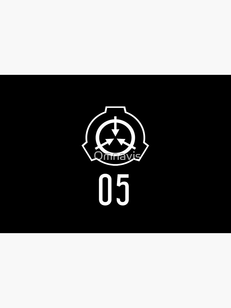 "O5 Council Member Symbol (Black)" Mask by Omnavis | Redbubble