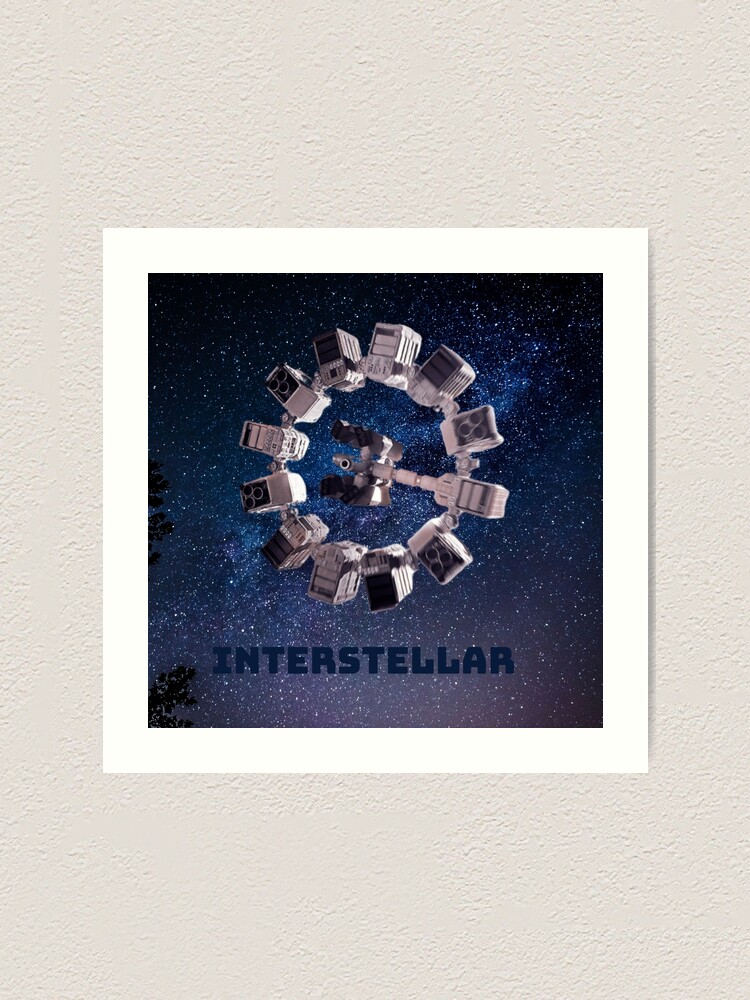 "interstellar movie logo" Art Print for Sale by MahdiFatmawi975 | Redbubble