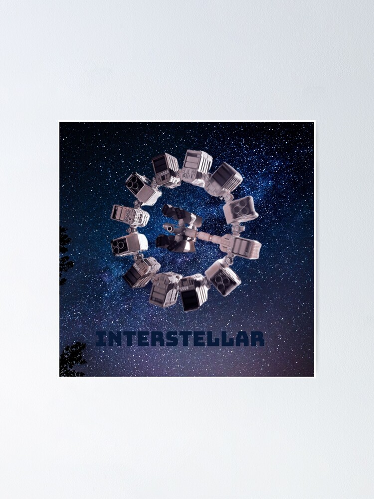 "interstellar movie logo" Poster by MahdiFatmawi975 | Redbubble