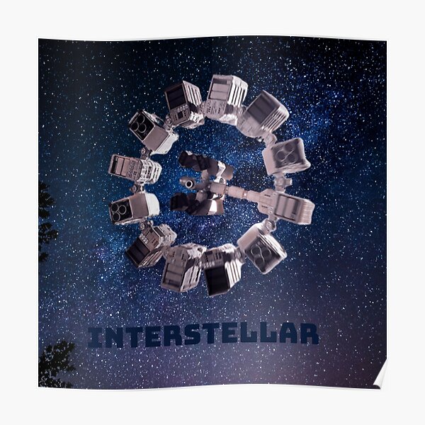 "interstellar movie logo" Poster by MahdiFatmawi975 | Redbubble