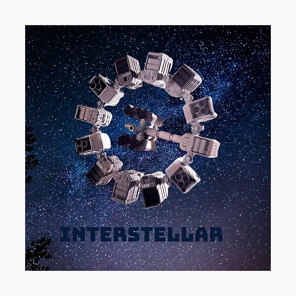 "interstellar movie logo" Photographic Print for Sale by ...