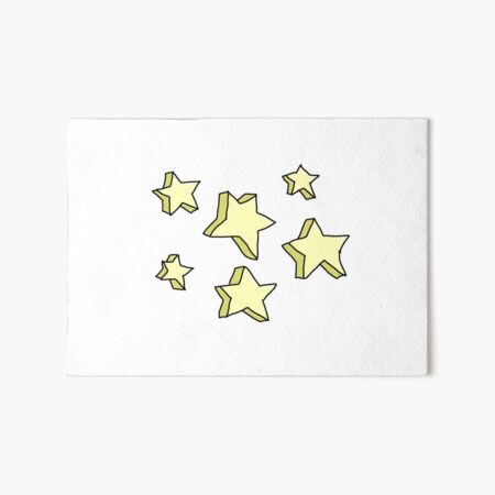 "Aesthetic Star sticker pack" Art Board Print by radsunshine | Redbubble