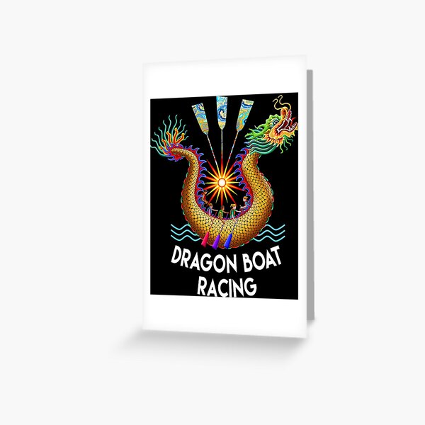 "Dragon Boat Racing Logo" Greeting Card by 99stars | Redbubble
