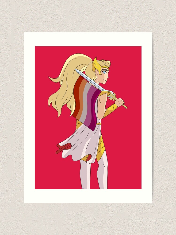 "LGBT She-Ra" Art Print for Sale by clarissa-v | Redbubble