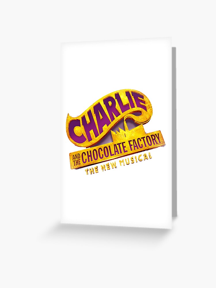 "Charlie and the chocolate factory logo " Greeting Card for Sale by ...