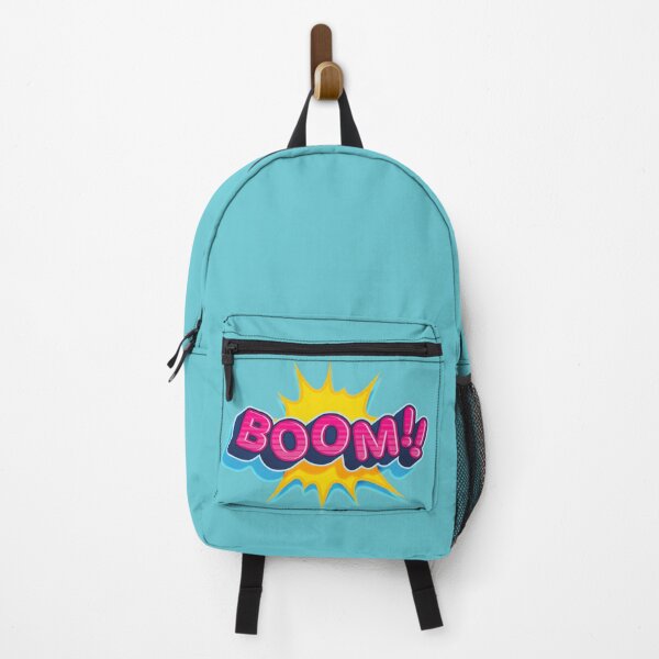 "BOOM Comic Themed" Backpack for Sale by Abdulhakim001 | Redbubble