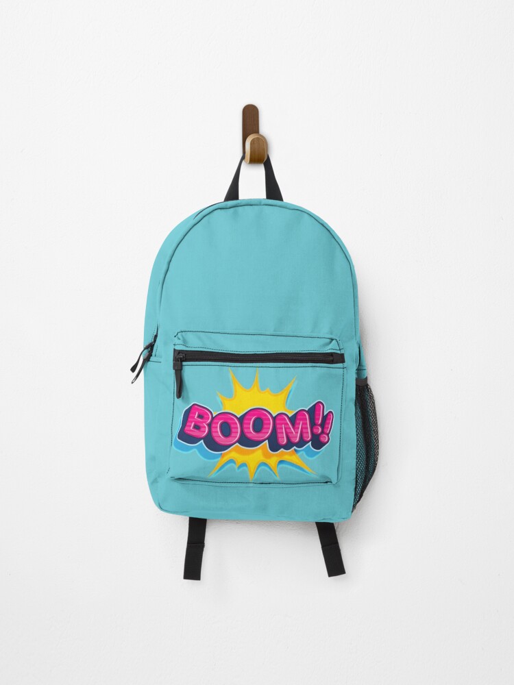 "BOOM Comic Themed" Backpack for Sale by Abdulhakim001 | Redbubble
