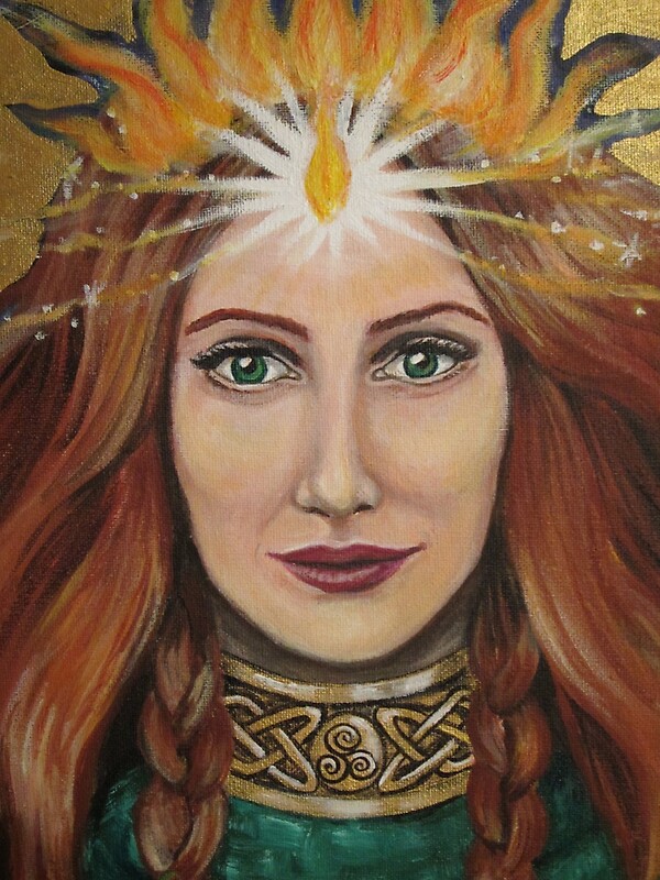 "Brigid (detail)" by margotmythmaker | Redbubble