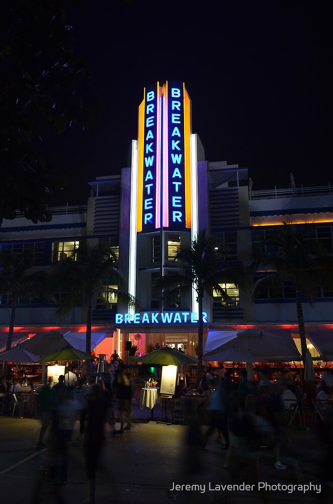 "The Breakwater on Ocean Drive in Miami Beach, Florida" by Jeremy ...
