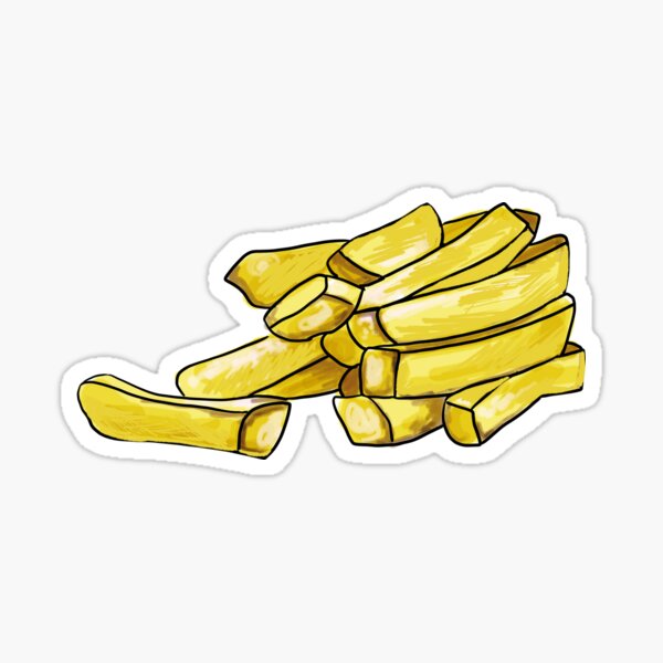 "Chips" Sticker for Sale by drknice | Redbubble