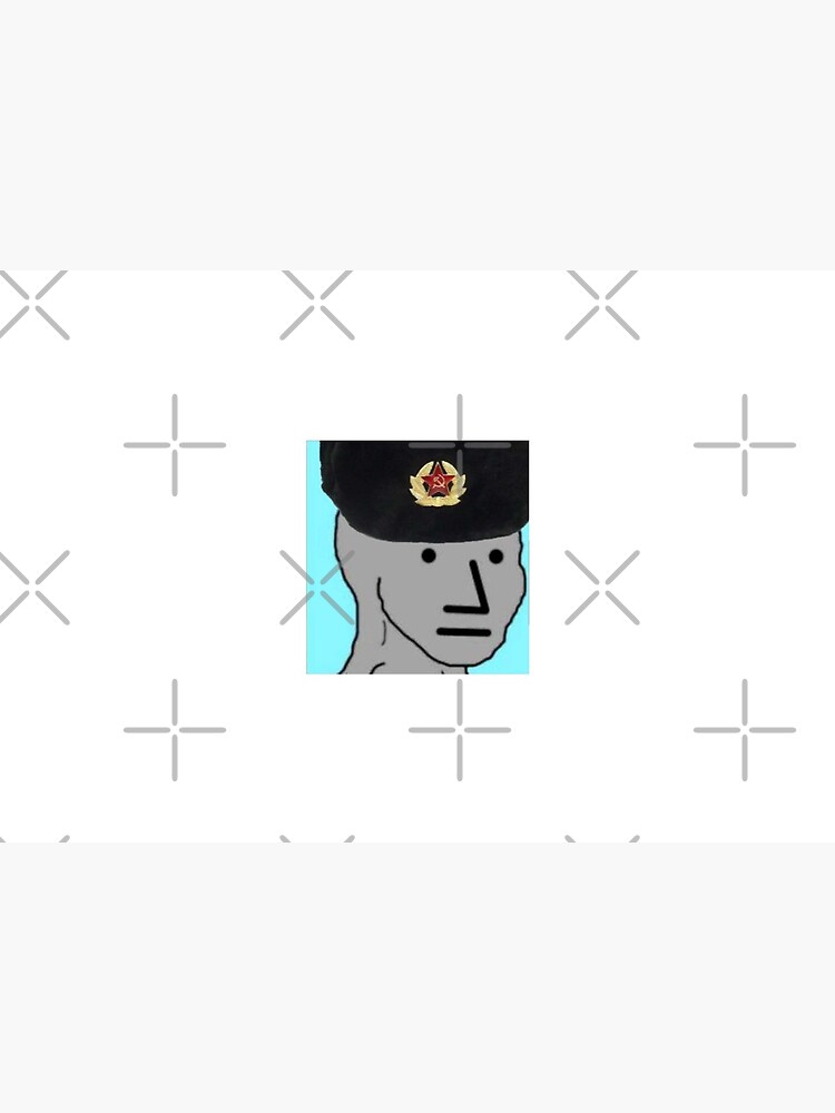 "NPC" Mask for Sale by lilaciscursed | Redbubble