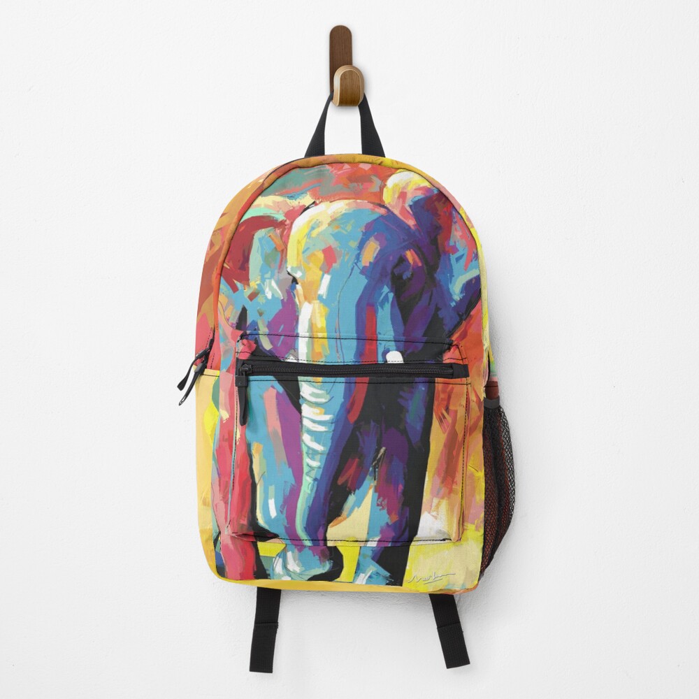 "Elephant" Backpack for Sale by ArtMailsonCello | Redbubble
