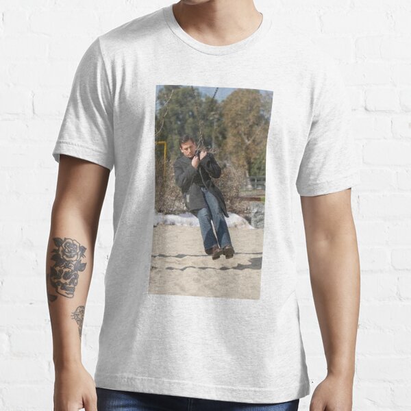 "sad michael scott swinging on swing " T-shirt for Sale by lexyyyyyyyy ...