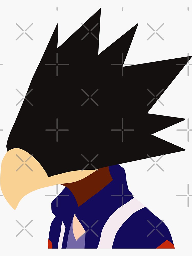 "Fumikage Tokoyami" Sticker by Lucykolbe | Redbubble