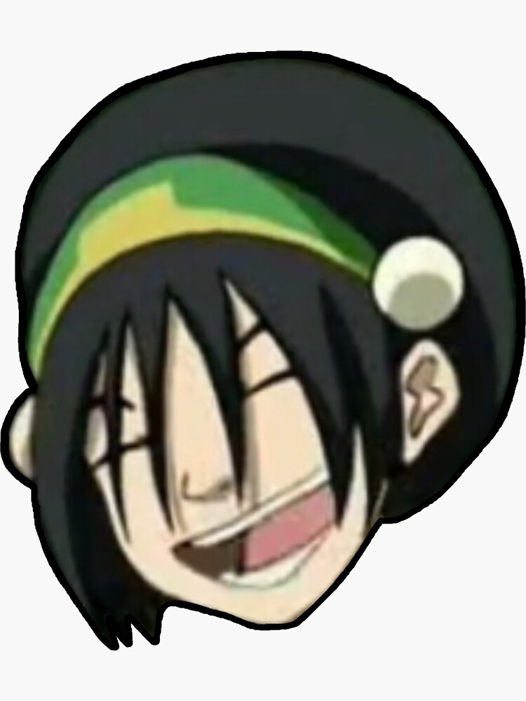 "toph!" Sticker for Sale by ssavannahz | Redbubble