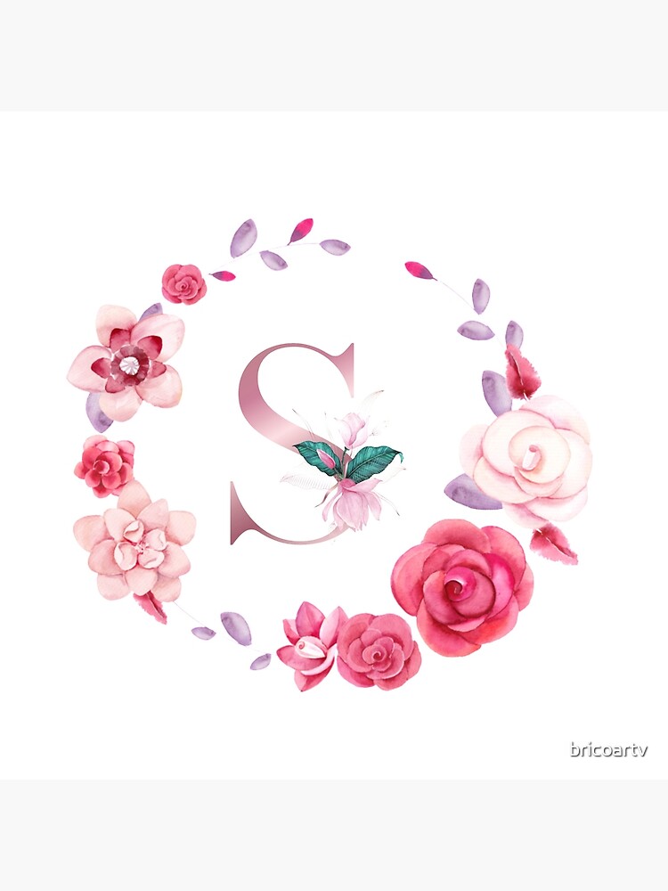 Images Of Letter S With Rose