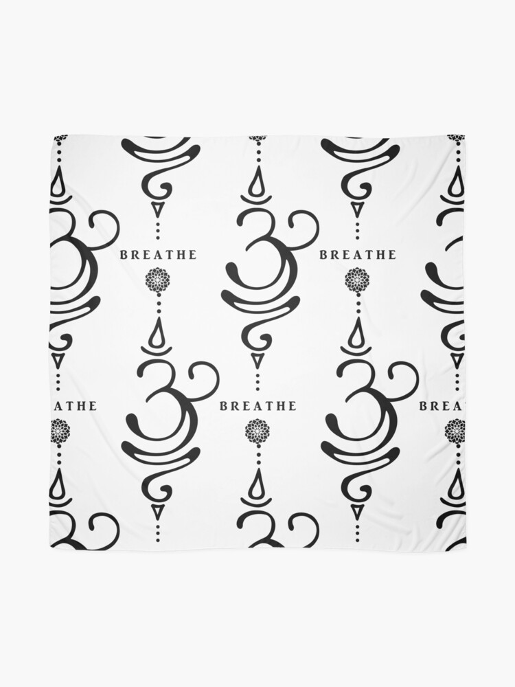 "Sanskrit Atmen Symbol" Tuch von marcosty | Redbubble