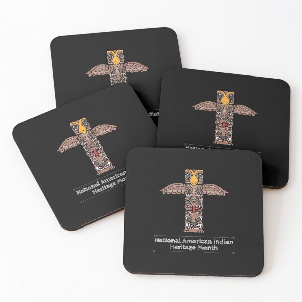 "Native American Indian Heritage Month" Coasters (Set of 4) by ...