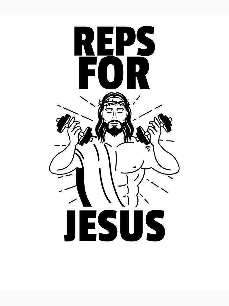"Reps For Jesus" Poster for Sale by vlad0211 | Redbubble