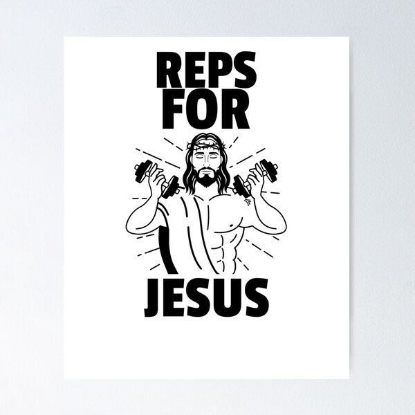 "Reps For Jesus" Poster for Sale by vlad0211 | Redbubble