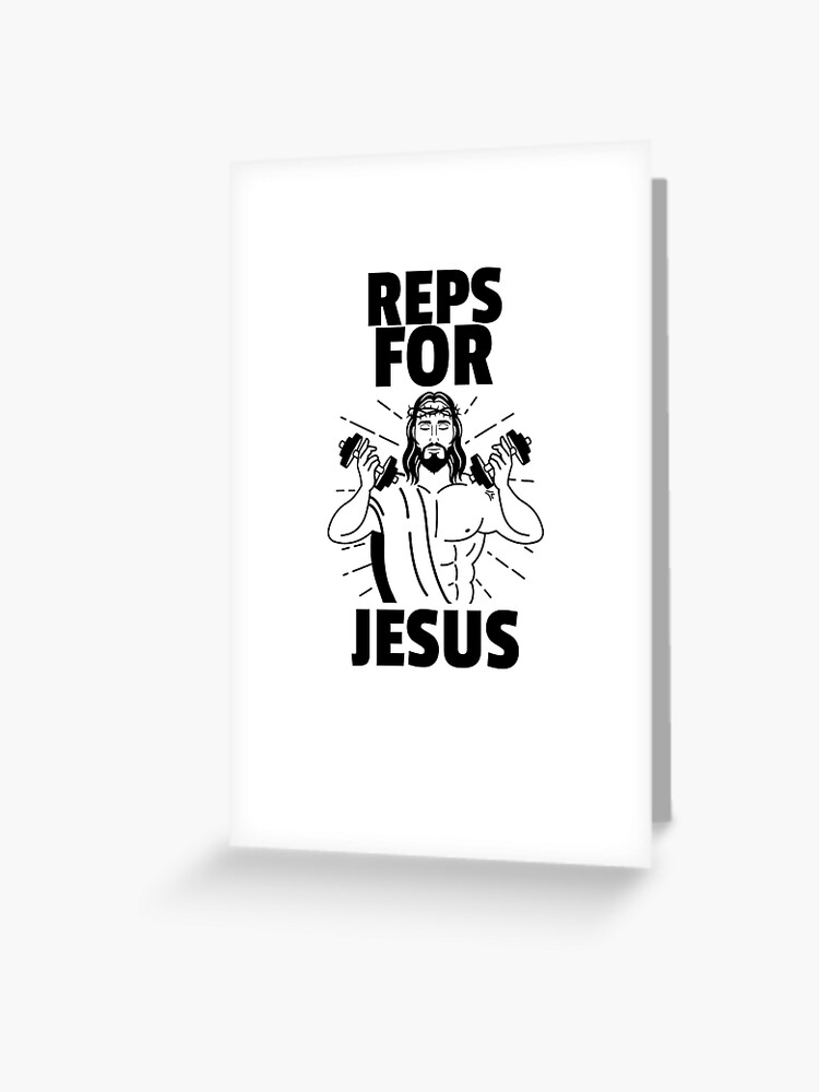 "Reps For Jesus" Greeting Card for Sale by vlad0211 | Redbubble