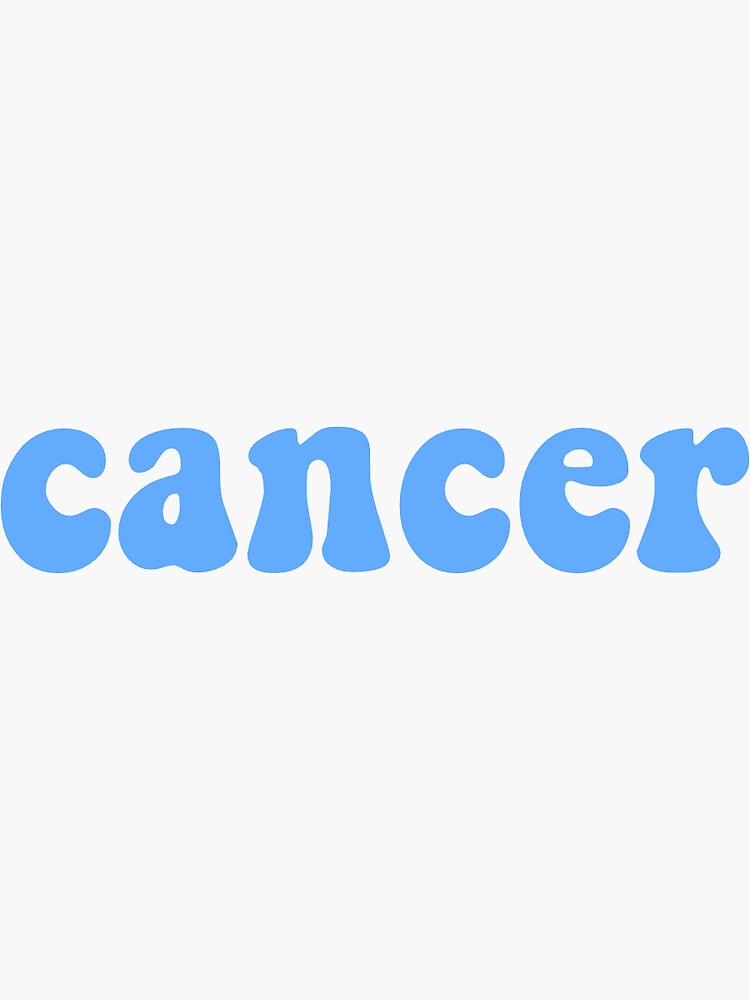 "cancer aesthetic" Sticker by cbkitty | Redbubble