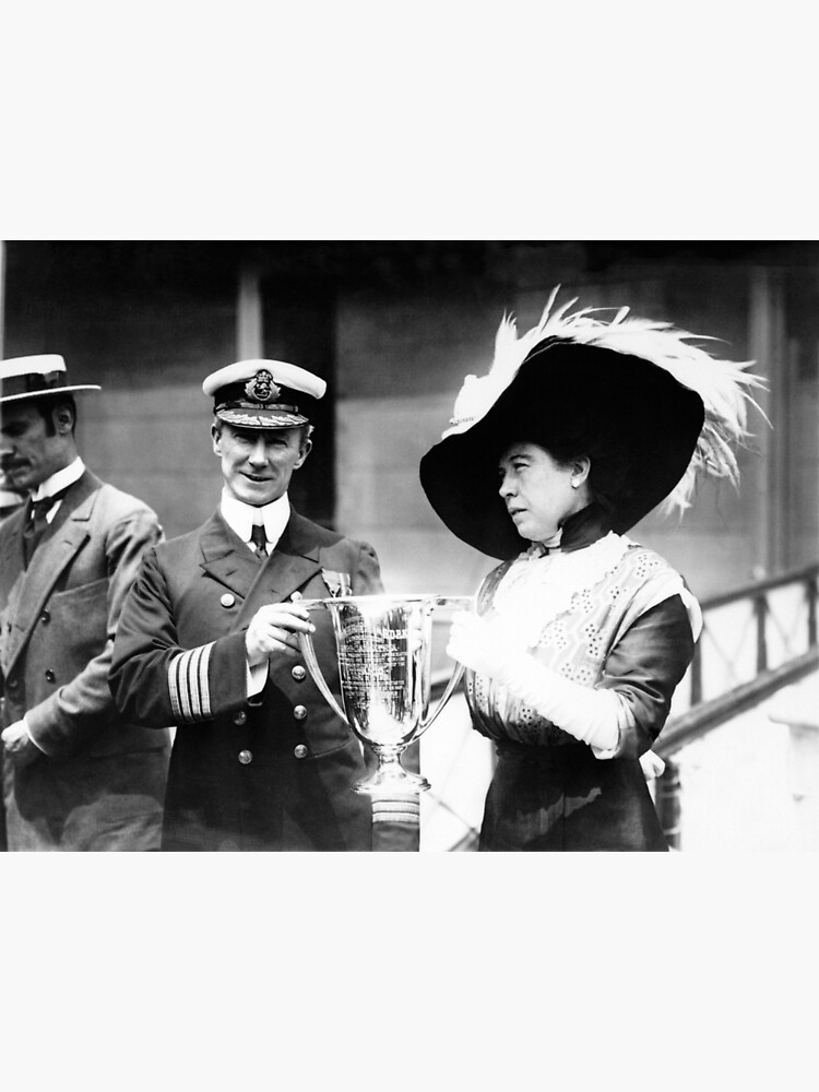 Póster « Arthur Henry Rostron. El premio fue presentado como un gesto ...