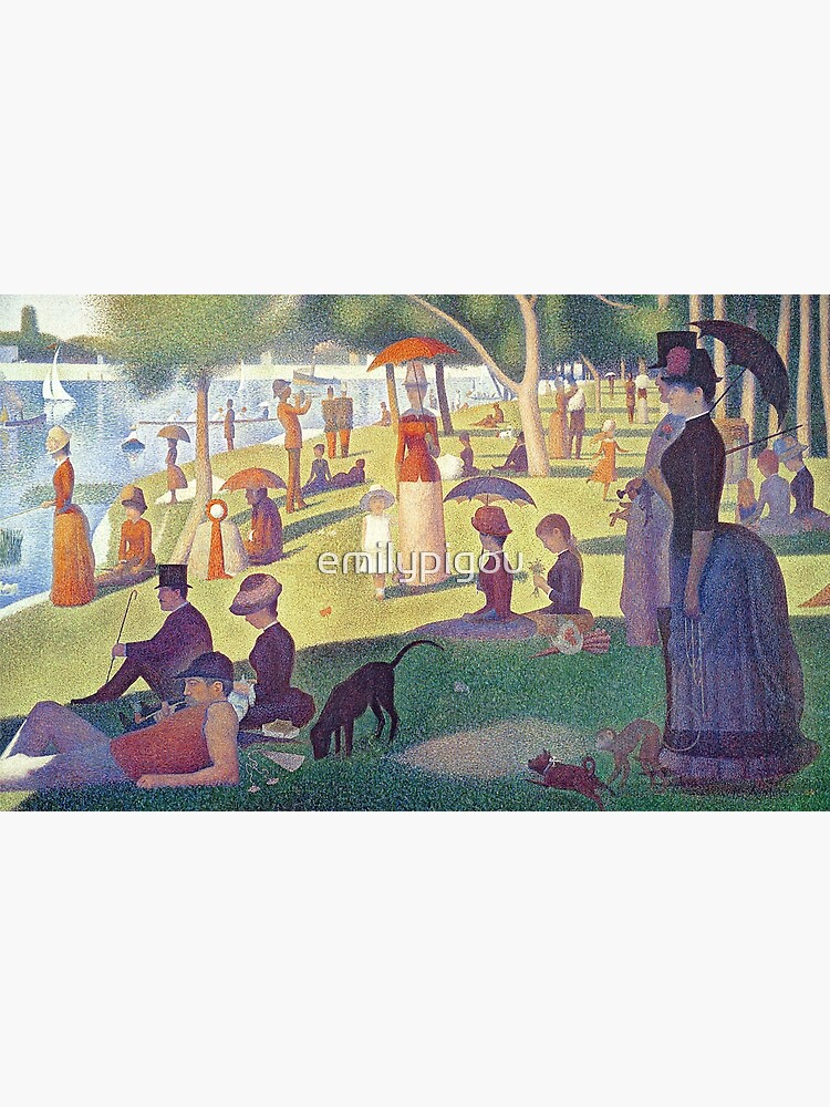 "Georges Seurat Sunday Afternoon on the Island of La Grande Jatte ...