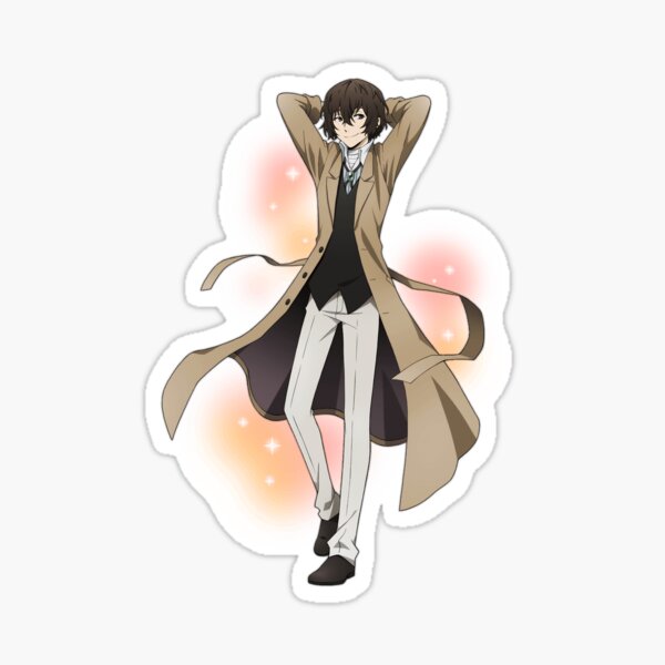 "Dazai" Sticker for Sale by Stretchkai | Redbubble