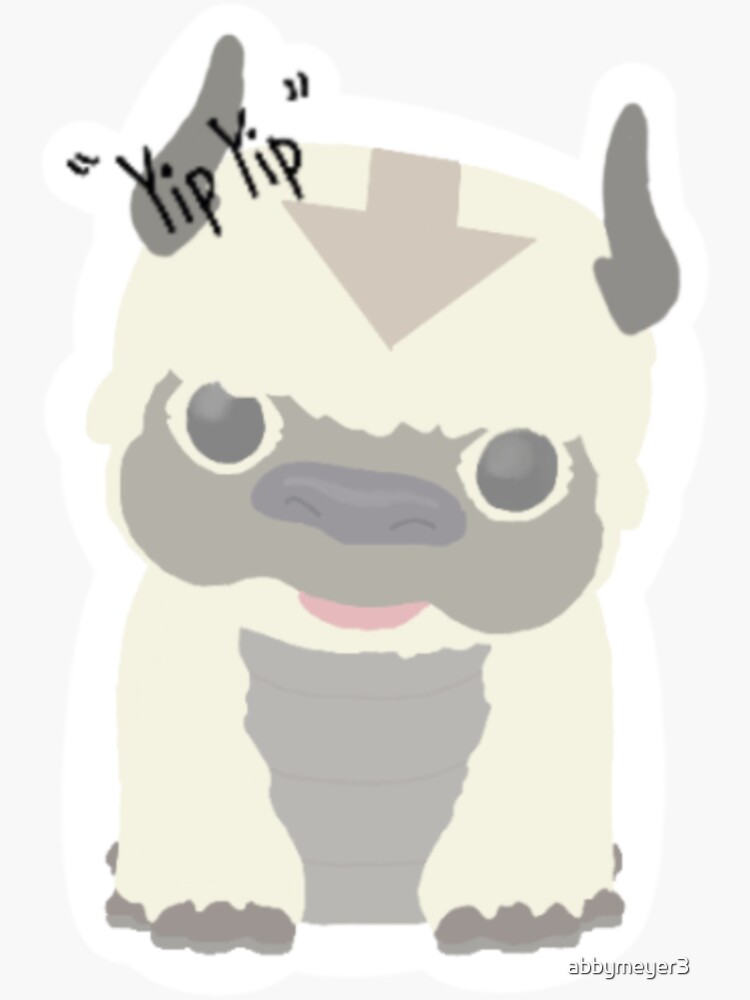 "Appa" Sticker for Sale by abbymeyer3 | Redbubble