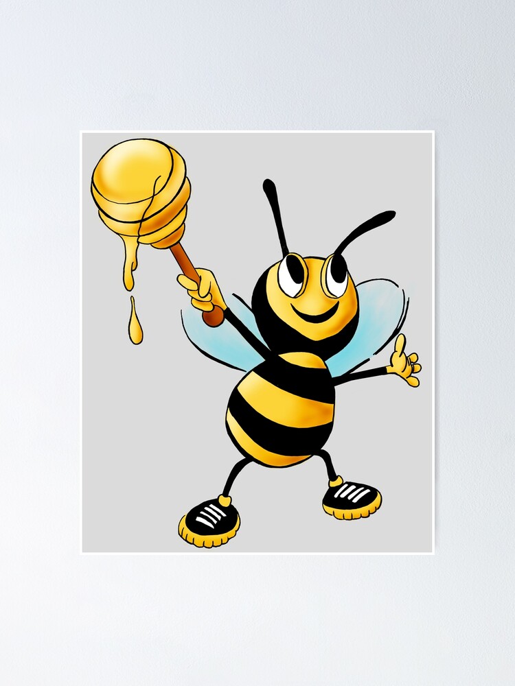"Cute Honey Bee , Champ Champion Spelling Bee Winner" Poster by ...
