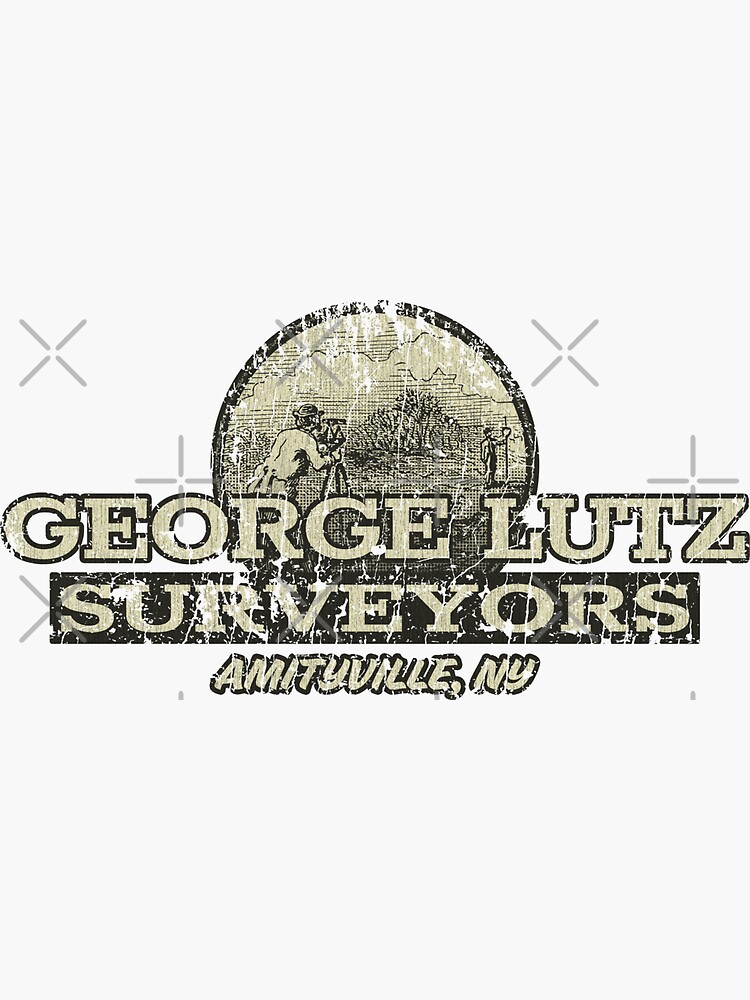 "George Lutz Surveyors" Sticker by jacobcdietz | Redbubble