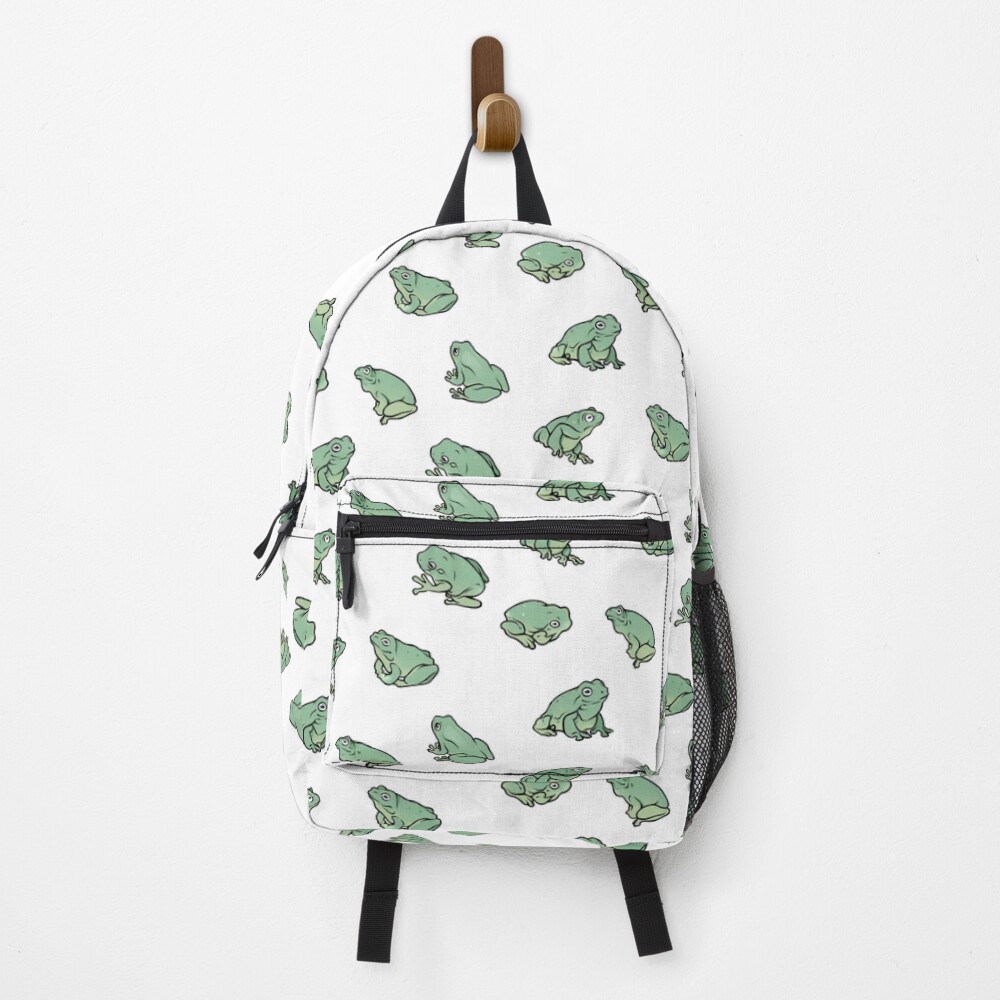 "Frogs!" Backpack for Sale by Sketchadoodel | Redbubble
