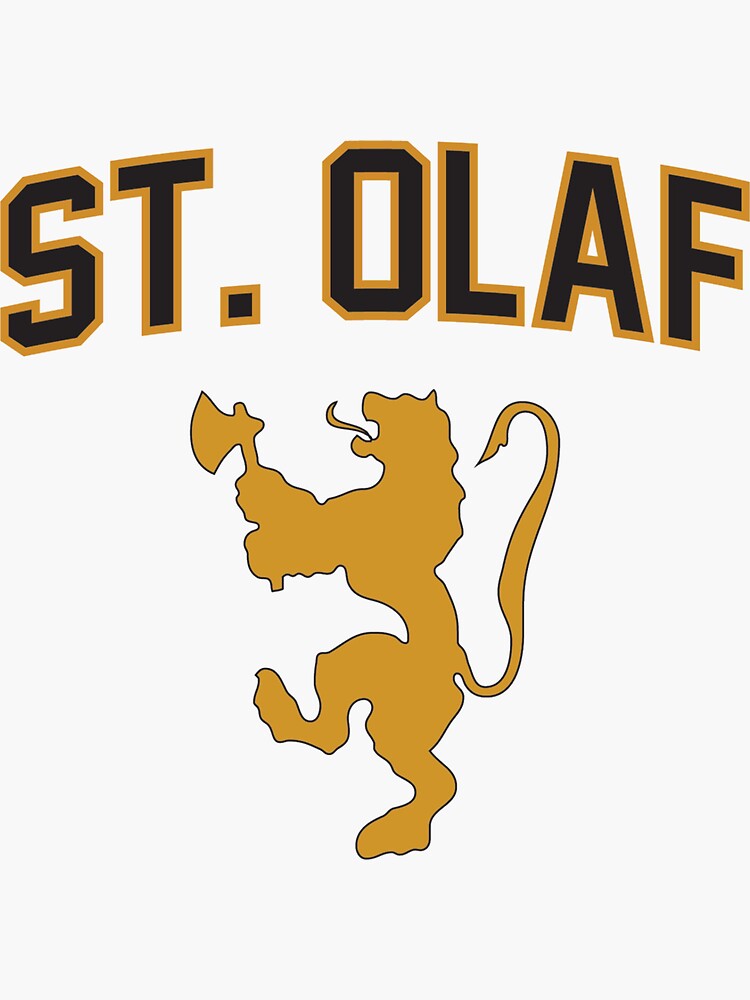 "St. Olaf - Northfield, Minnesota " Sticker for Sale by Outtahere23 ...