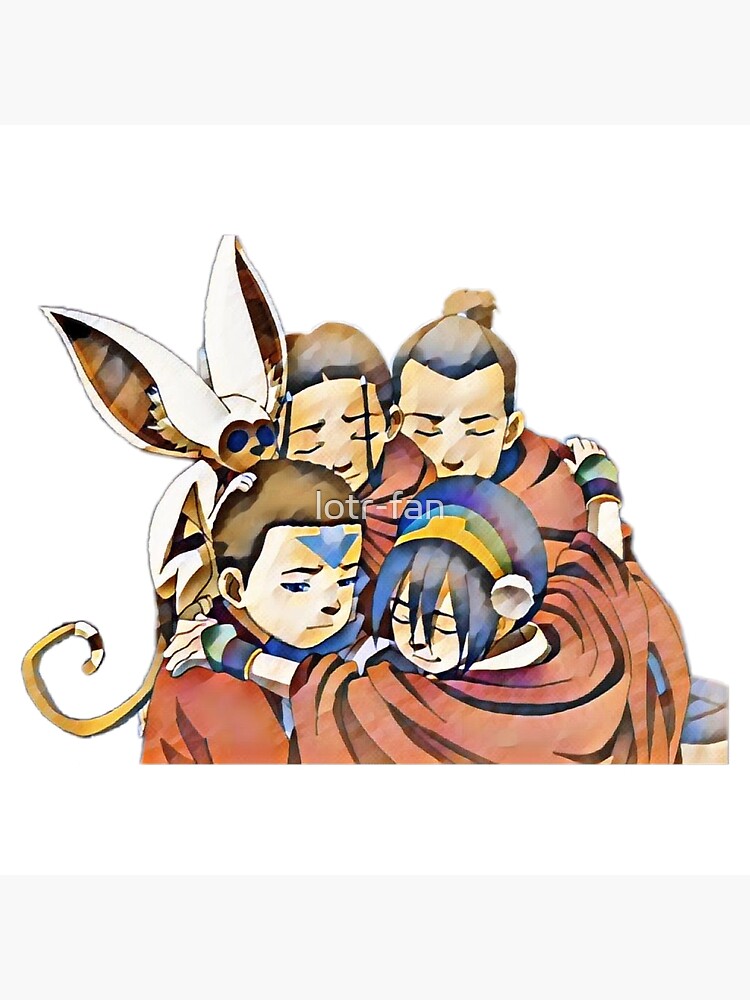 "Avatar TLA: Group Hug" Canvas Print by lotr-fan | Redbubble
