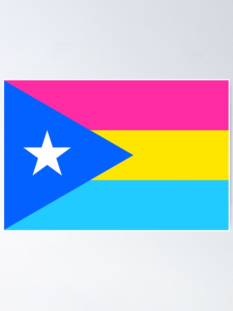 Póster «Bandera pan Puertorriqueña» de hazel-eyed-bi | Redbubble