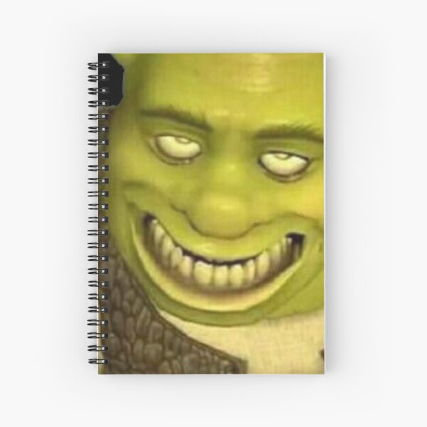 "shrek meme" Spiral Notebook for Sale by basakyavuz | Redbubble