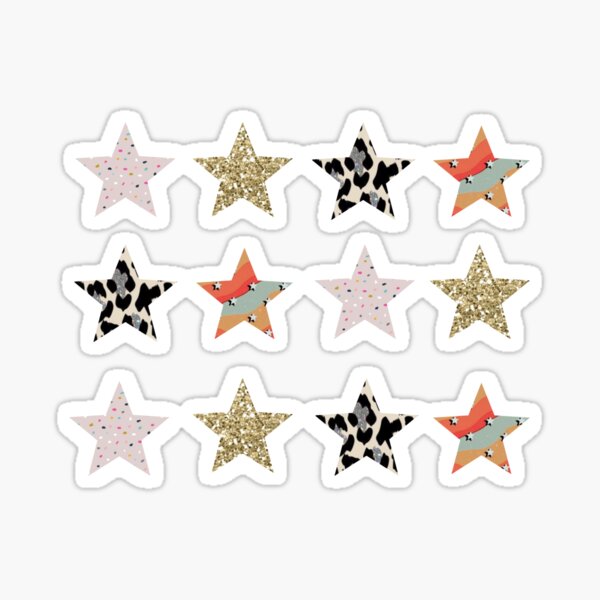 "Cute VSCO Star Pack" Sticker for Sale by maggo | Redbubble