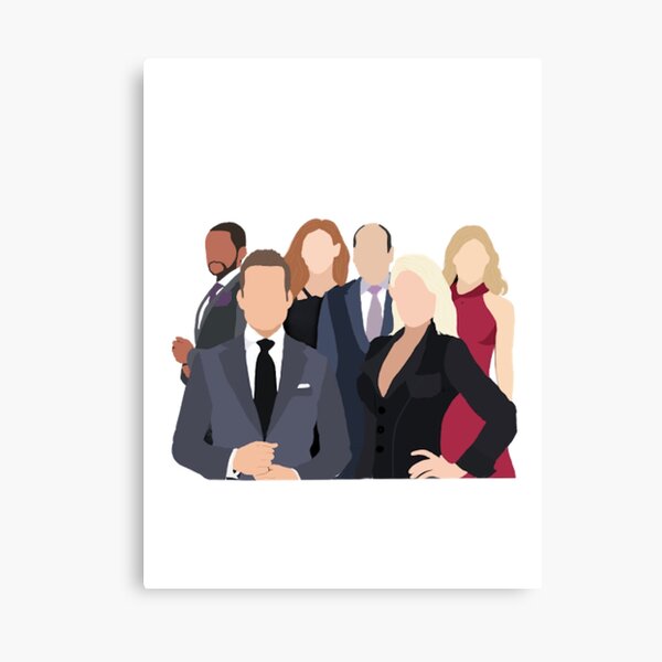 Suits Tv Show Canvas Prints | Redbubble