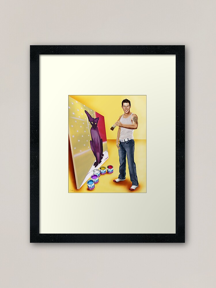 "David Bromstad, the Design Star" Framed Art Print for Sale by ...