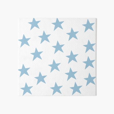"Blue stars" Art Board Print by oliviaamichelle | Redbubble